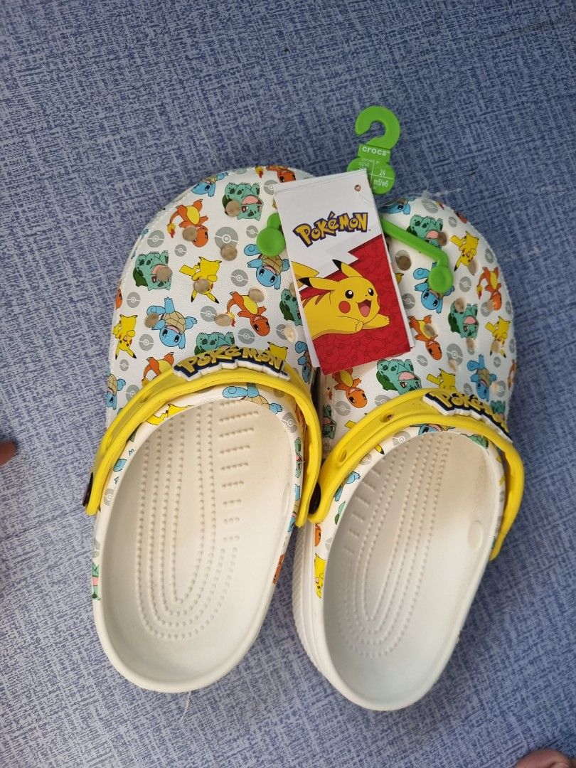 Crocs Pokemon Clogs (Limited Edition) M6/W8 on Carousell