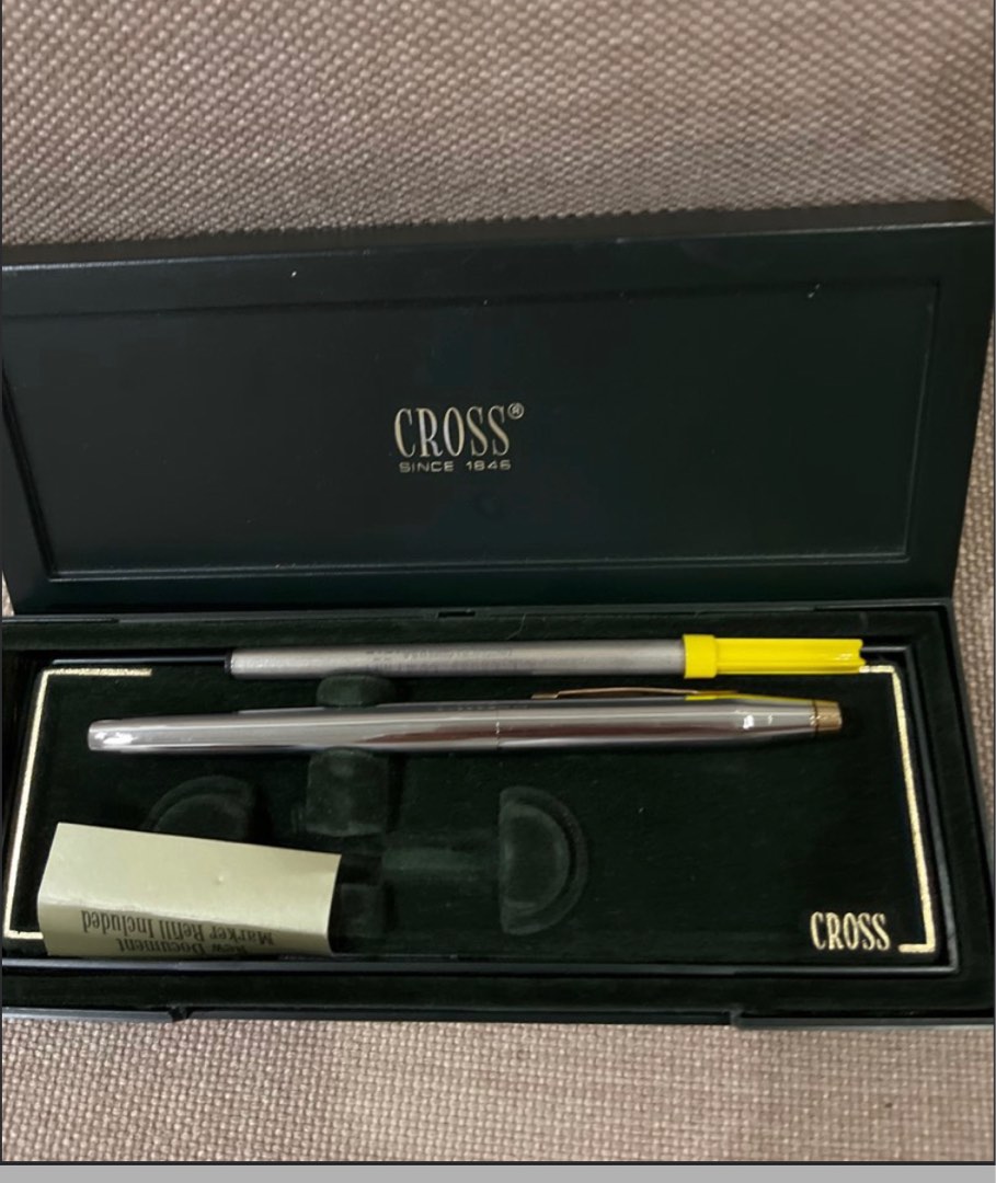 Cross silver pen, Hobbies & Toys, Stationery & Craft, Other Stationery ...