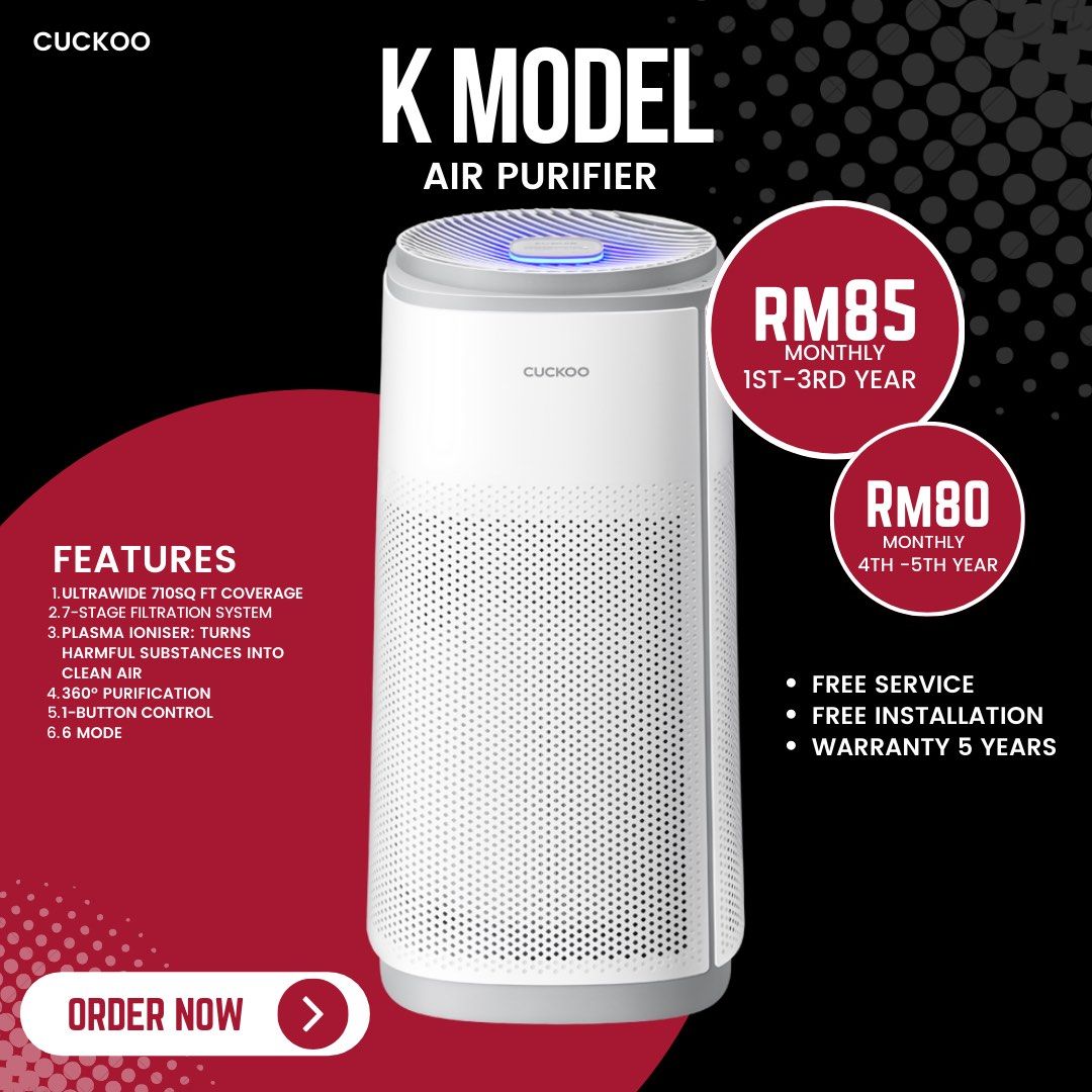 Cuckoo Air Purifier, TV & Home Appliances, Air Purifiers ...