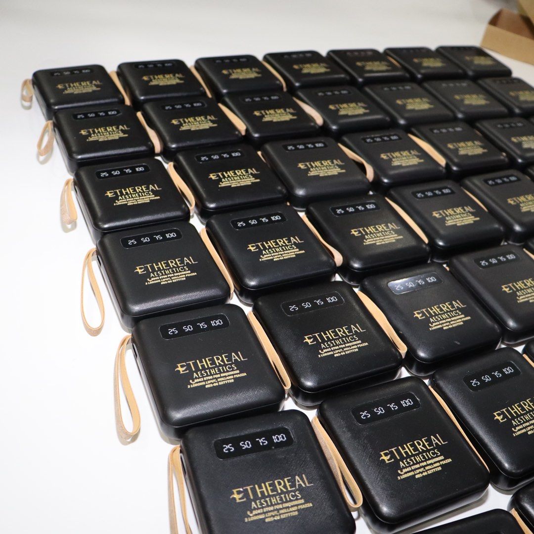 Customised Power Bank Personalized Personalised Corporate Logo Printing ...