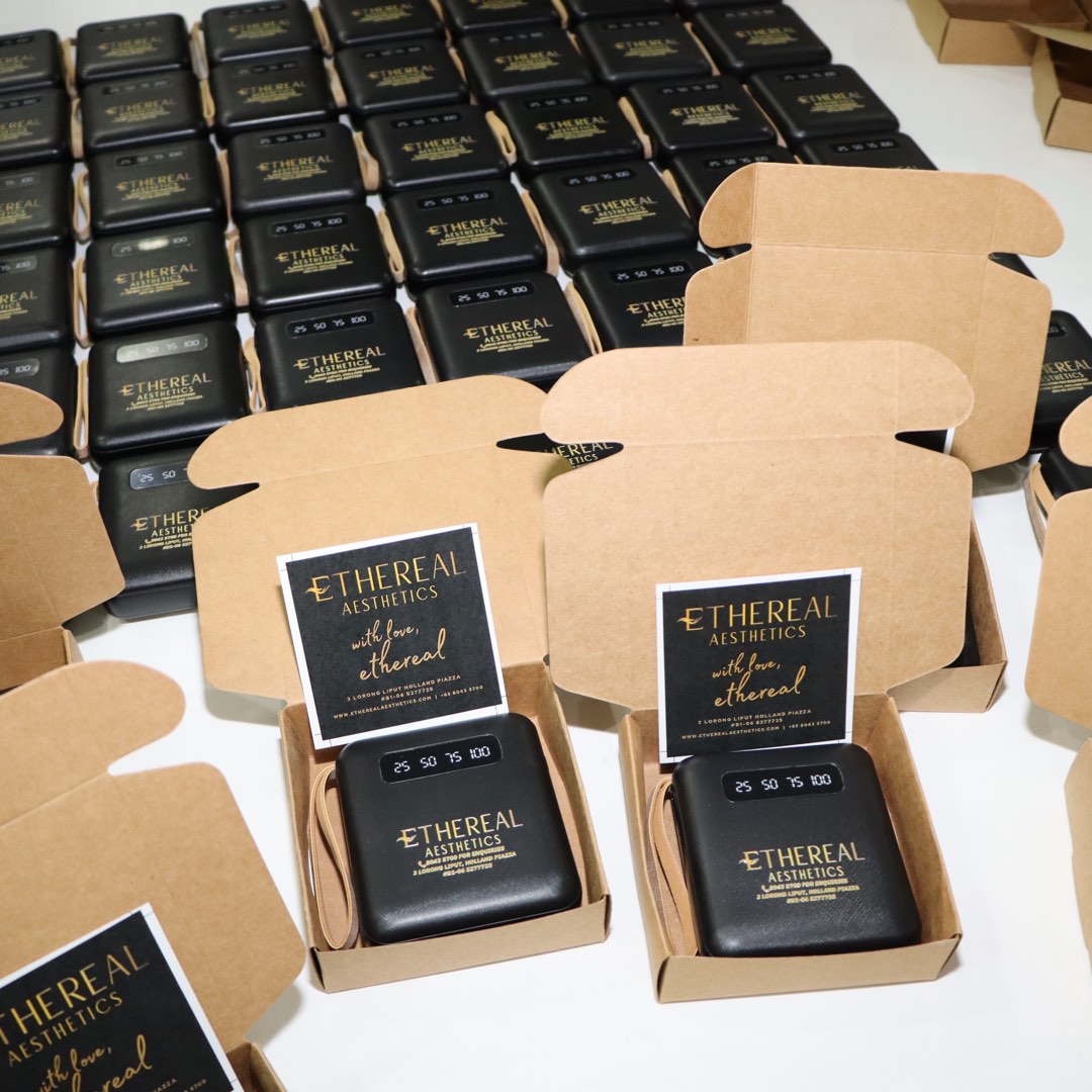 Customised Power Bank Personalized Personalised Corporate Logo Printing ...