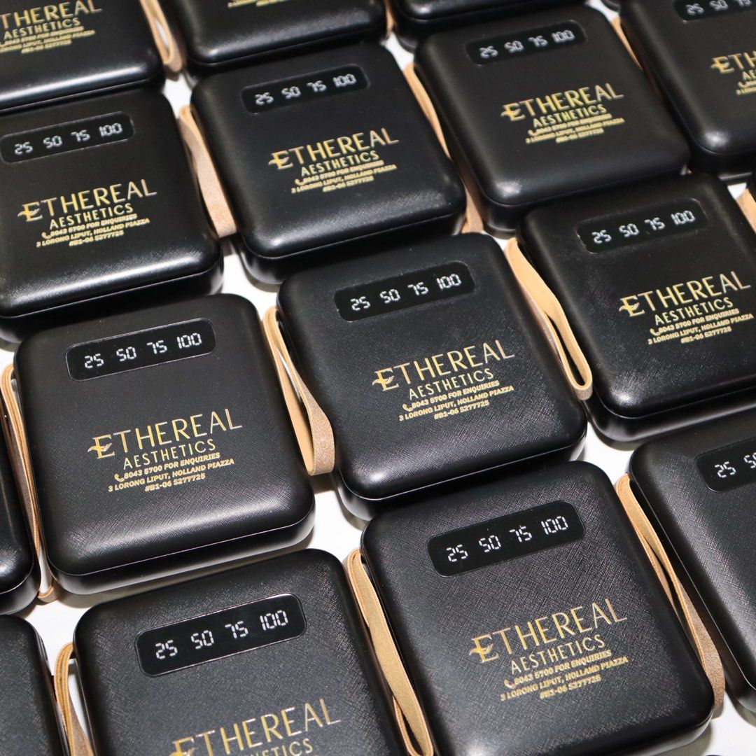 Customised Power Bank Personalized Personalised Corporate Logo Printing ...