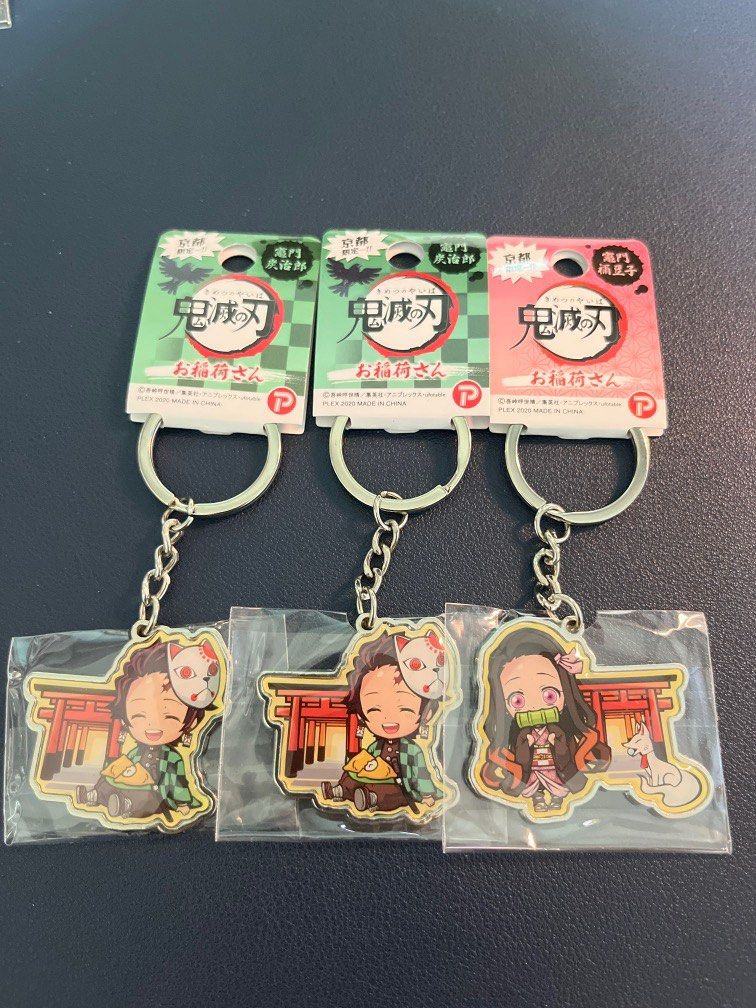 Demon Slayer: Kimetsu no Yaiba - Keychain from Kyoto Fushimi Inari ...