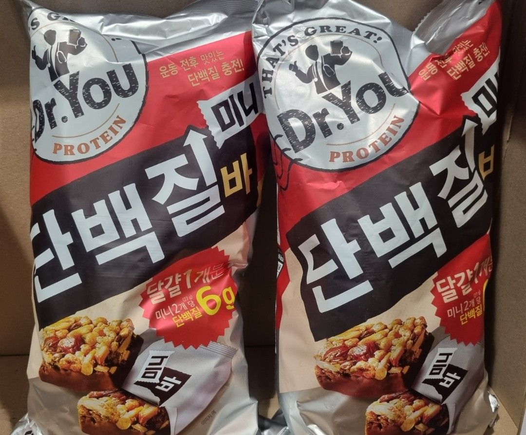 Dr. You Protein Bar Mini 13.5g x 44, Food & Drinks, Packaged & Instant ...
