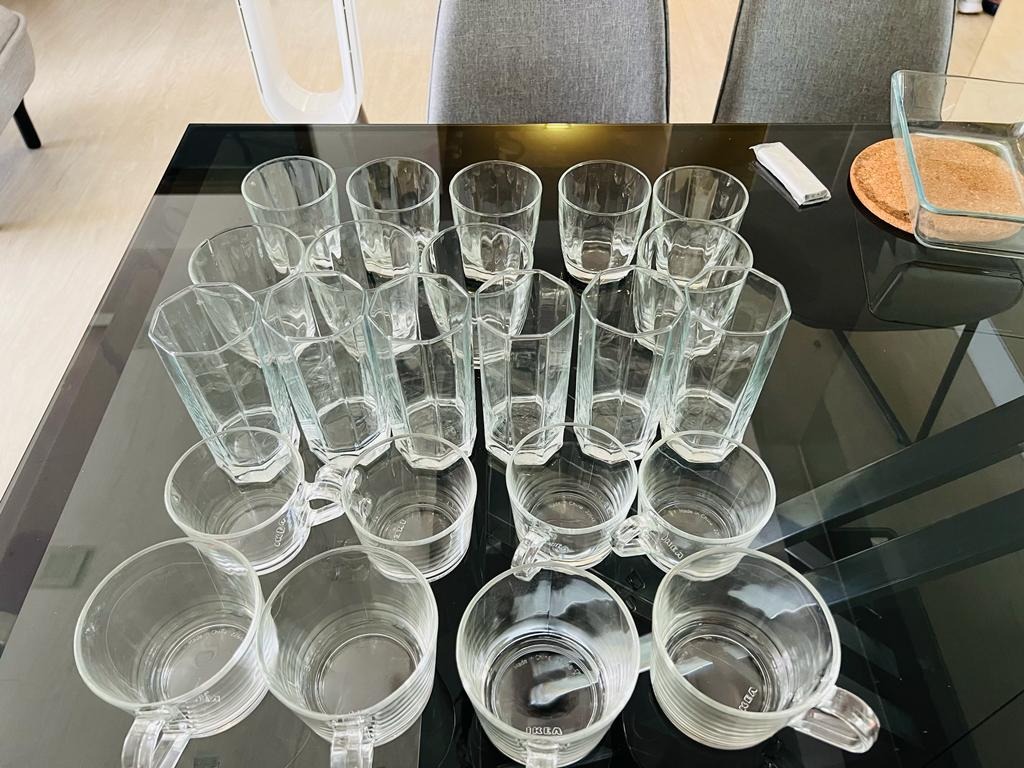 Drinking Glasses, Coffee Mugs, Whisky Glasses and Wine Glasses, Furniture & Home Living ...