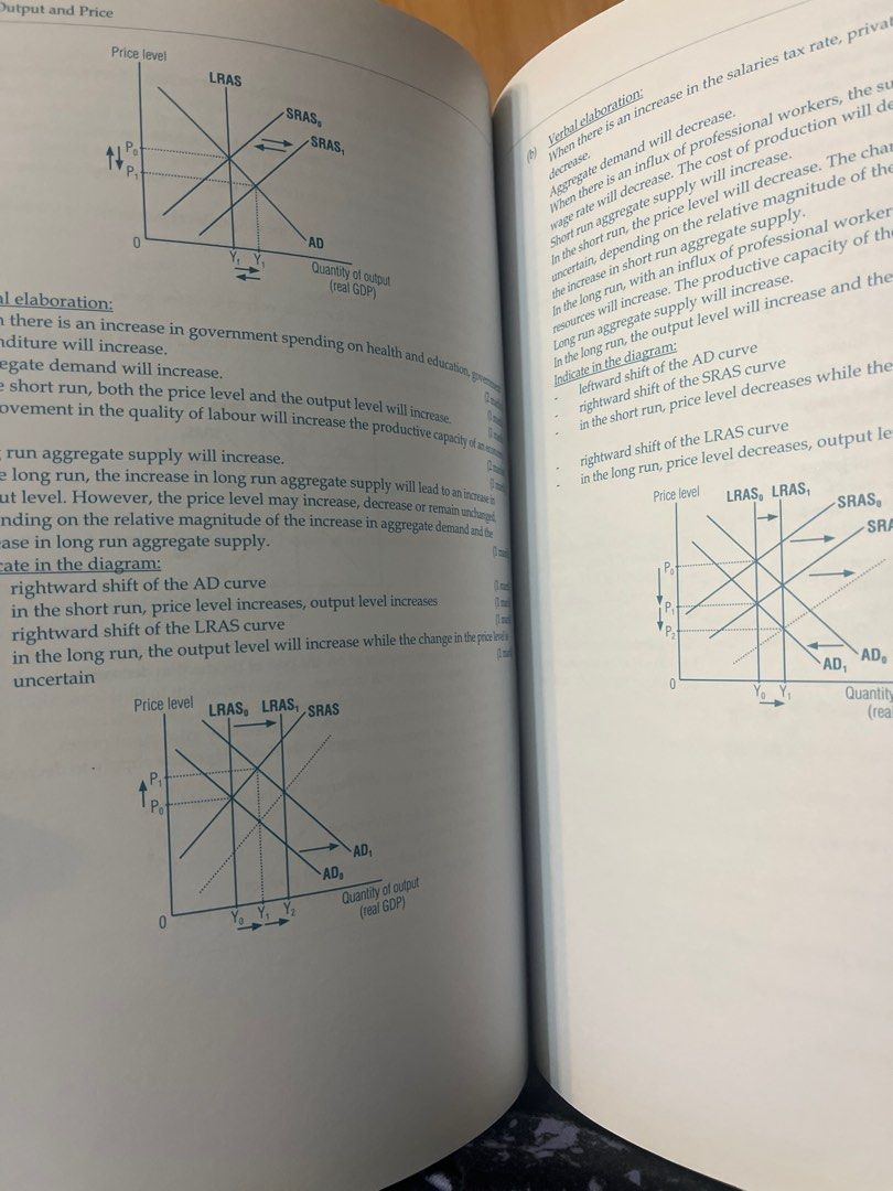 DSE economics complete exam practise mock paper-macro- &marking scheme, 興趣及遊戲, 書本 & 文具, 教科書 ...