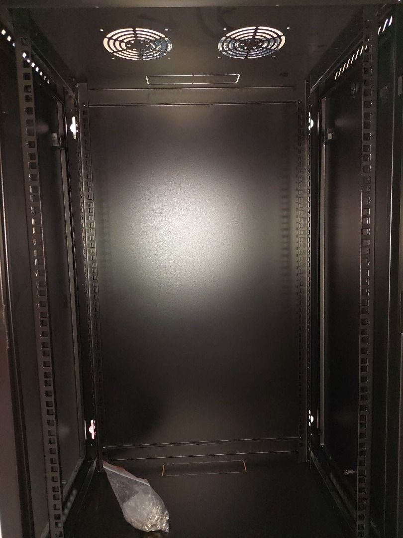 D-Tech 18U Wallmounted Data Cabinet W=600x D=450x H=3FT 3ft IDF ...