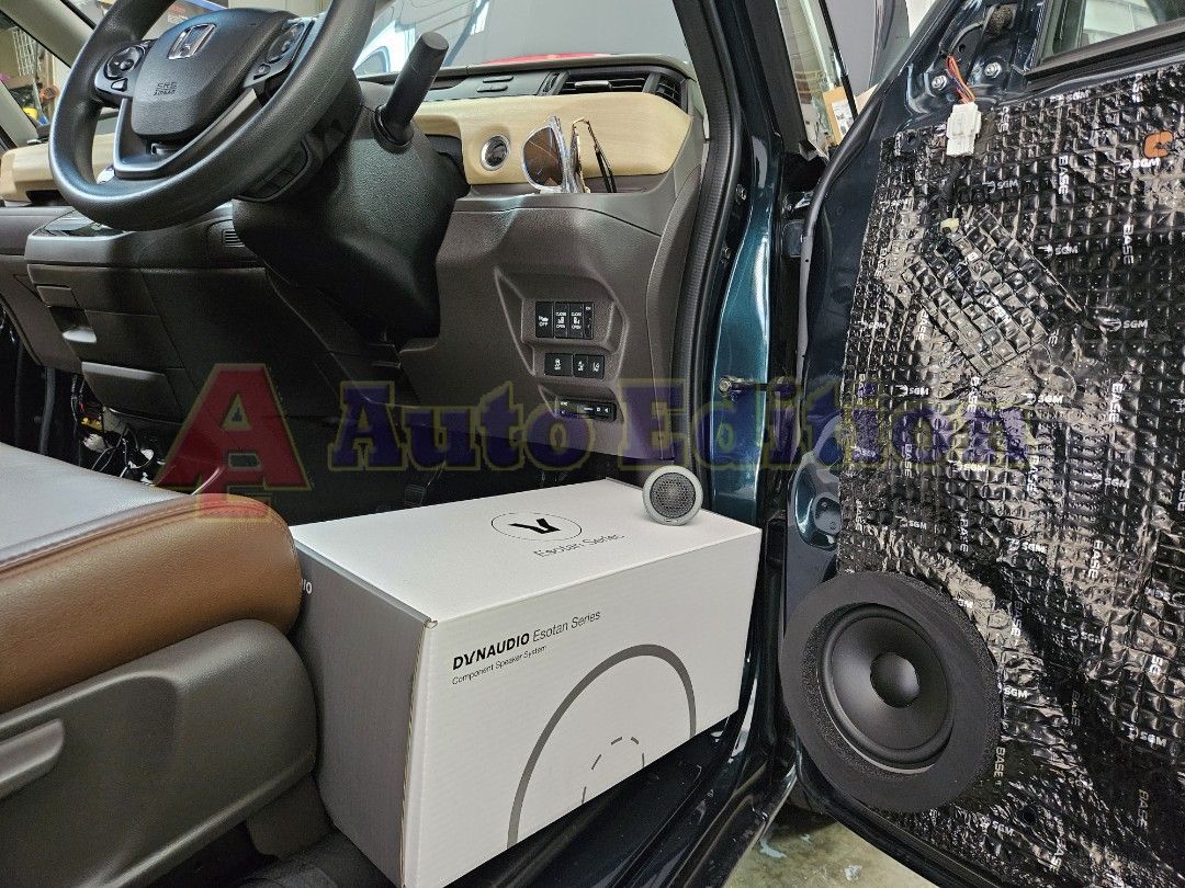 Dynaudio Car Audio package on Honda Freed •full car sound system ...