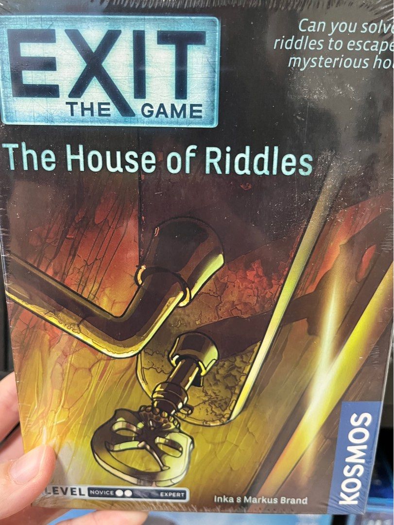 EXIT: The House of Riddles Escape Game, Hobbies & Toys, Toys & Games on ...