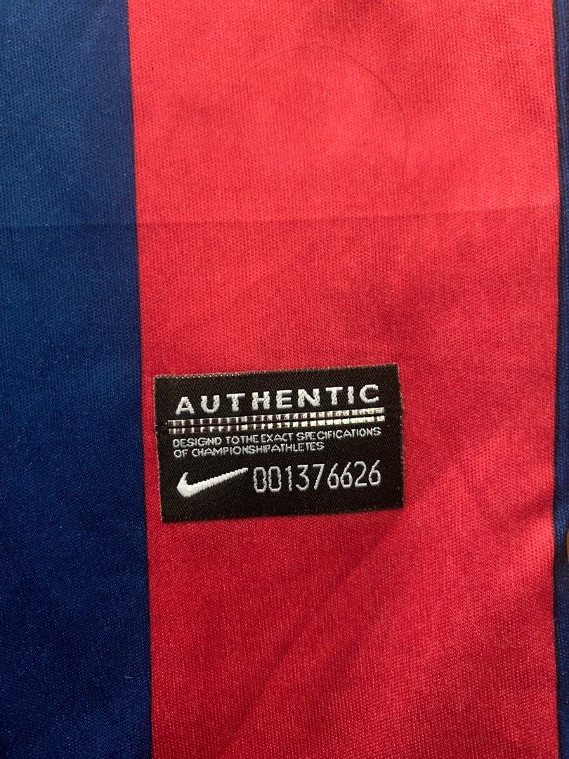 FC Barcelona home kit 13/14, Men's Fashion, Activewear on Carousell