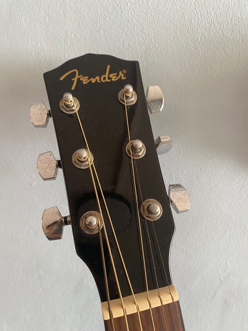 Fenders acoustic Guitar, Hobbies & Toys, Music & Media, Musical ...