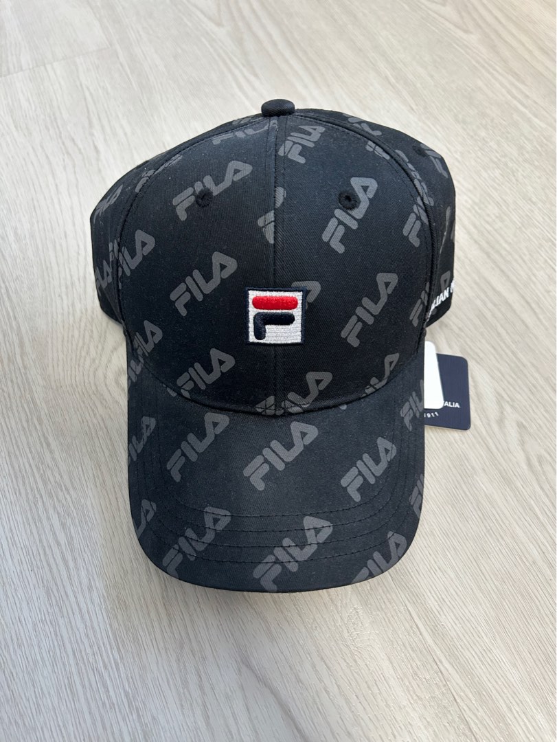 FILA cap, Men's Fashion, Watches & Accessories, Caps & Hats on Carousell
