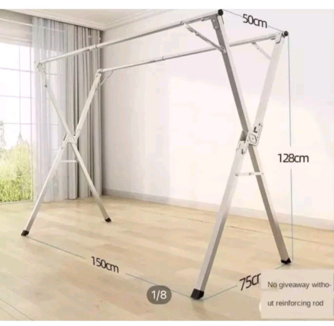FOLDABLE SAMPAYAN INDOOR DRYING CLOTH RACK on Carousell