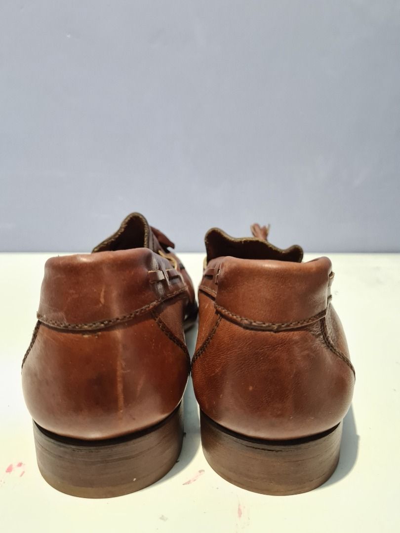 FS> VINTAGE CALDERONE HANDMADE IN ITALY VINTAGE LEATHER SHOES, Men's ...