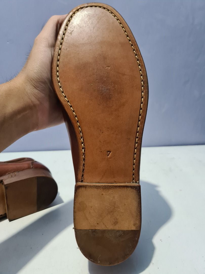 FS> VINTAGE CALDERONE HANDMADE IN ITALY VINTAGE LEATHER SHOES, Men's ...