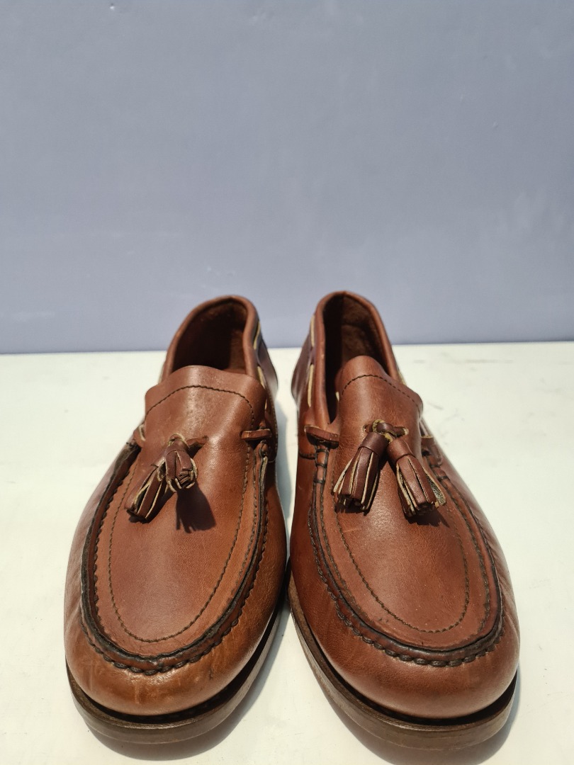 FS> VINTAGE CALDERONE HANDMADE IN ITALY VINTAGE LEATHER SHOES, Men's ...