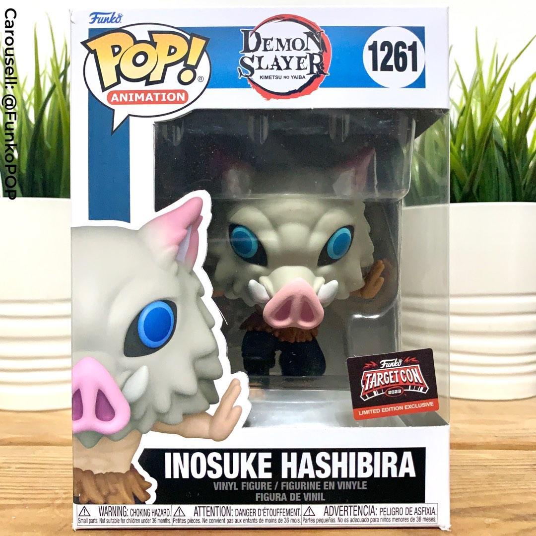 Funko Pop Demon Slayer Inosuke Hashibira Target Con, Hobbies & Toys ...