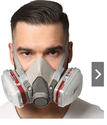 Gas Respirator Medical Chemical Paint Spray Mask Anti Dust Filter N95 ...