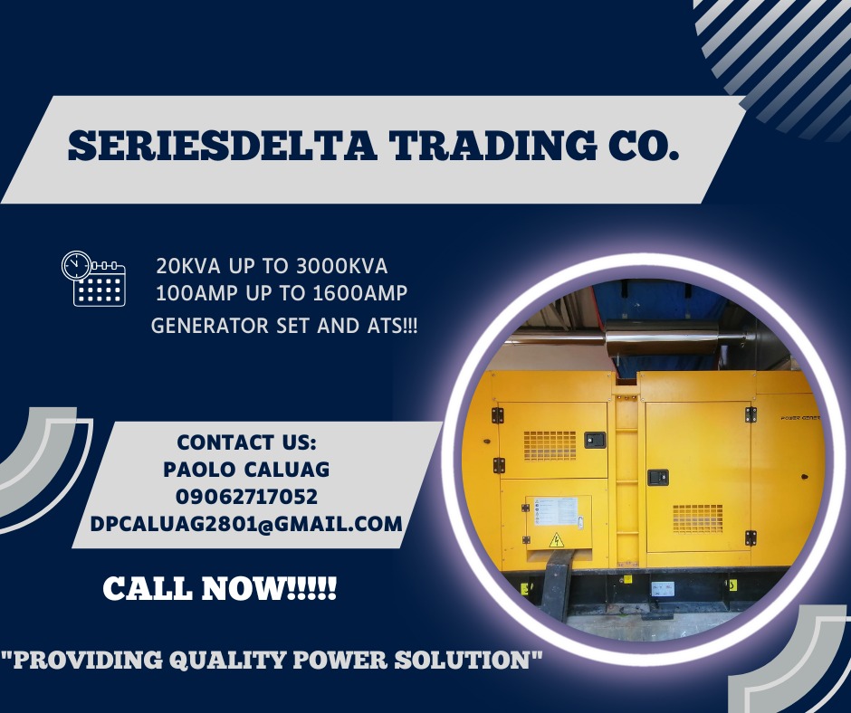 GENERATOR SET AND ATS!!!!, Commercial & Industrial, Construction ...
