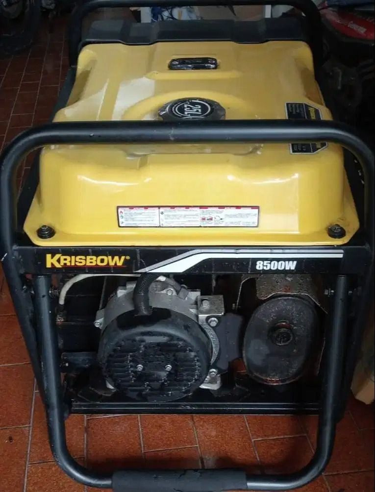 GENSET KRISBOW 8500 WATT, Elektronik, Lainnya di Carousell GENSET KRISBOW 8500 WATT, Elektronik, Lainnya di Carousell