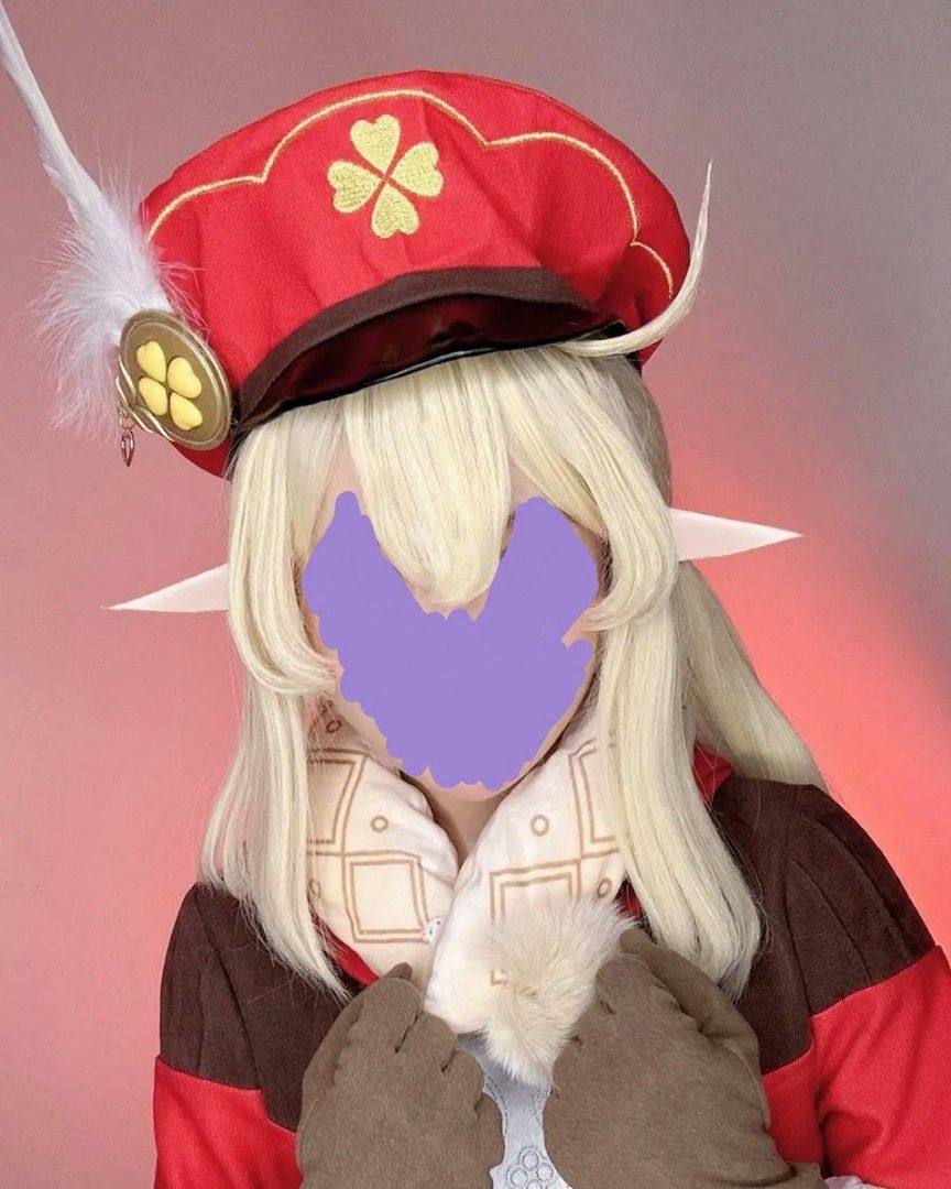 Genshin Impact Klee Cosplay Wig, Hobbies & Toys, Memorabilia ...
