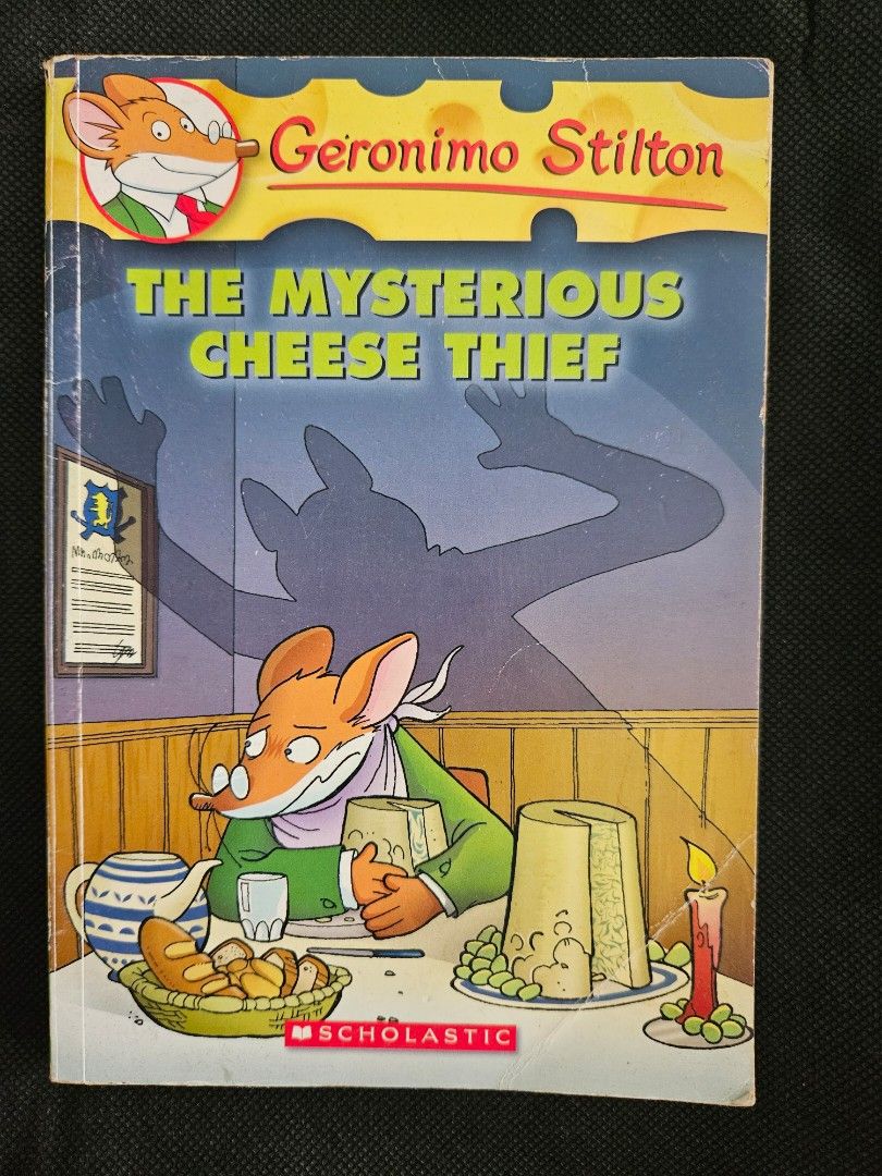 Geronimo Stilton: The Mysterious Cheese Thief, Hobbies & Toys, Books ...
