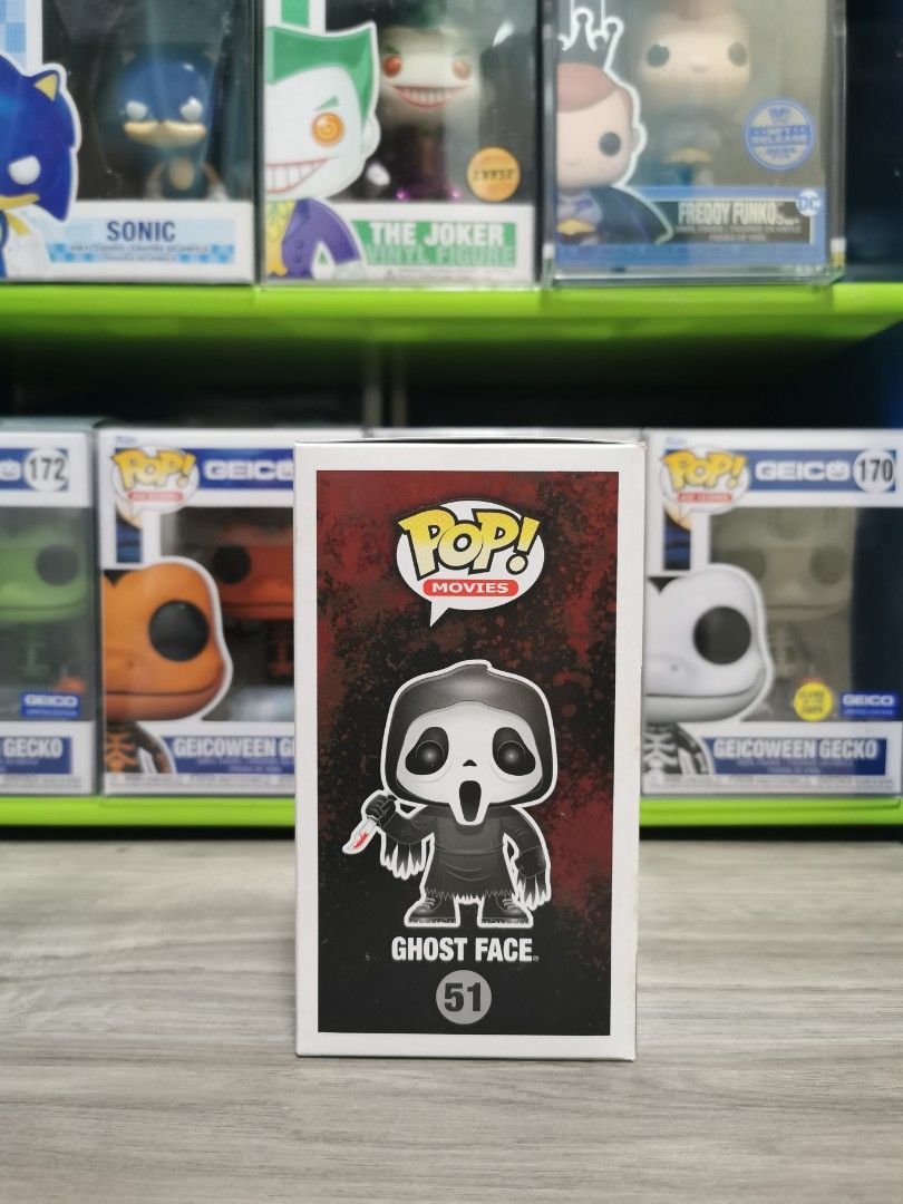Ghost Face Funko Pop #51 Scream Ghostface, Hobbies & Toys, Toys & Games ...