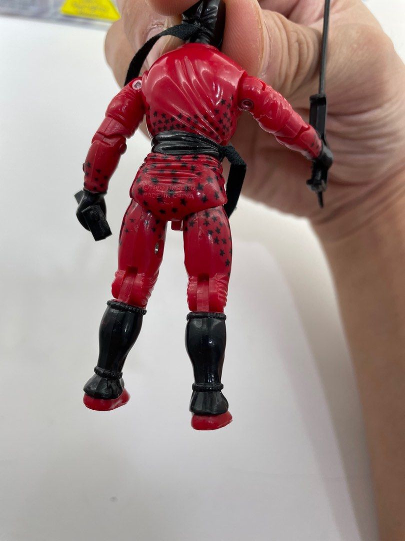 G.I Joe 1991 Slice Cobra V1 complete with ninja spring action right arm ...