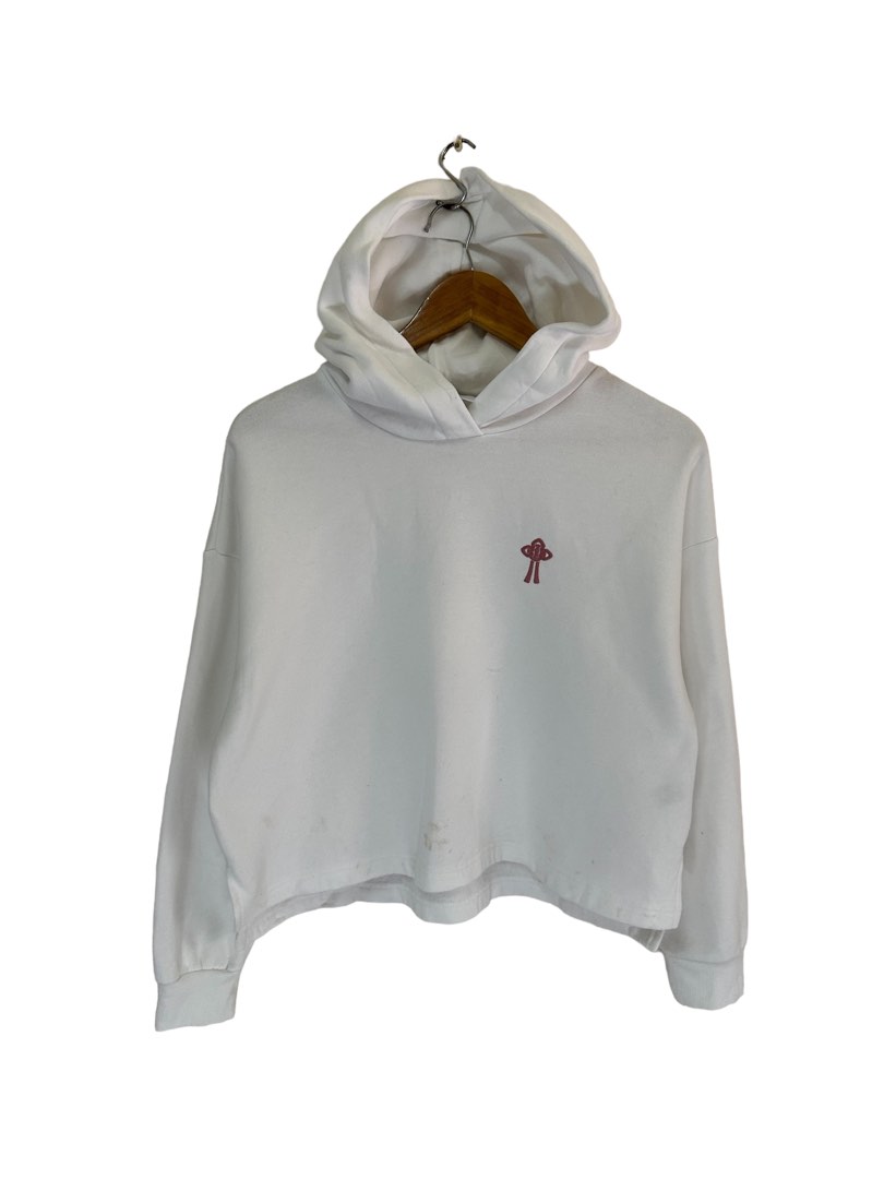 gu demon slayer crop hoodie sweatshirt anime japan, Women's Fashion ...