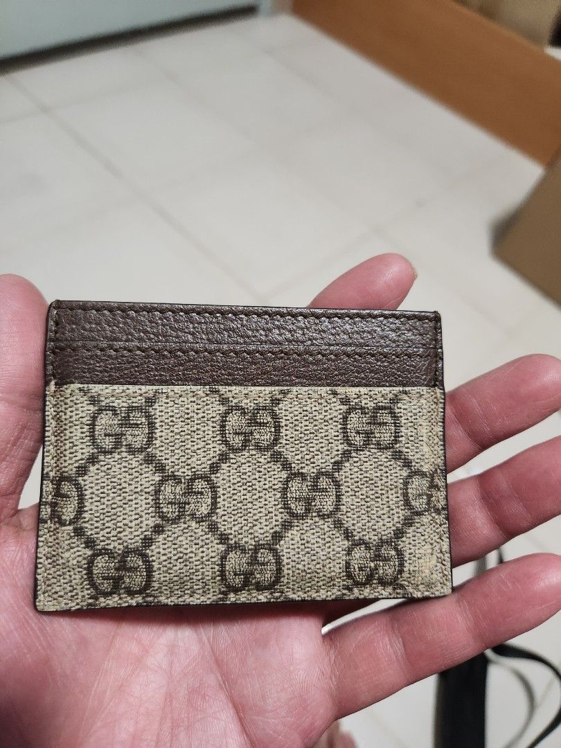 Gucci card holder, Men's Fashion, Watches & Accessories, Wallets & Card Holders on Carousell