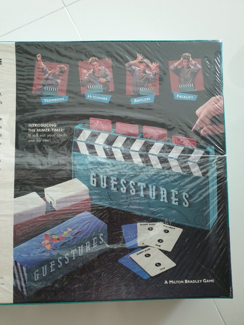 Guesstures - The game of split-second charades (First edition), Hobbies ...