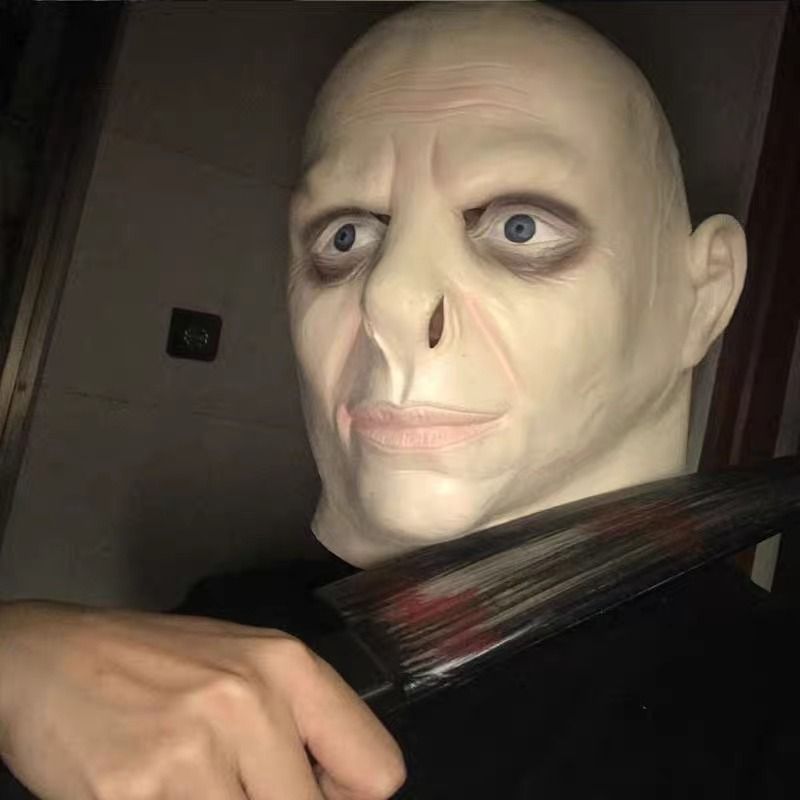 Harry Potter Lord Voldemort Cosplay Mask Face Cover Headgear Toy Party Prop, Hobbies & Toys ...