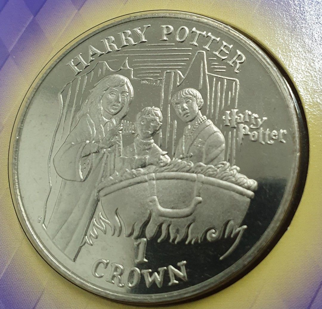 Harry Potter Movie coin & Isle of Man 1 Crown, Hobbies & Toys ...
