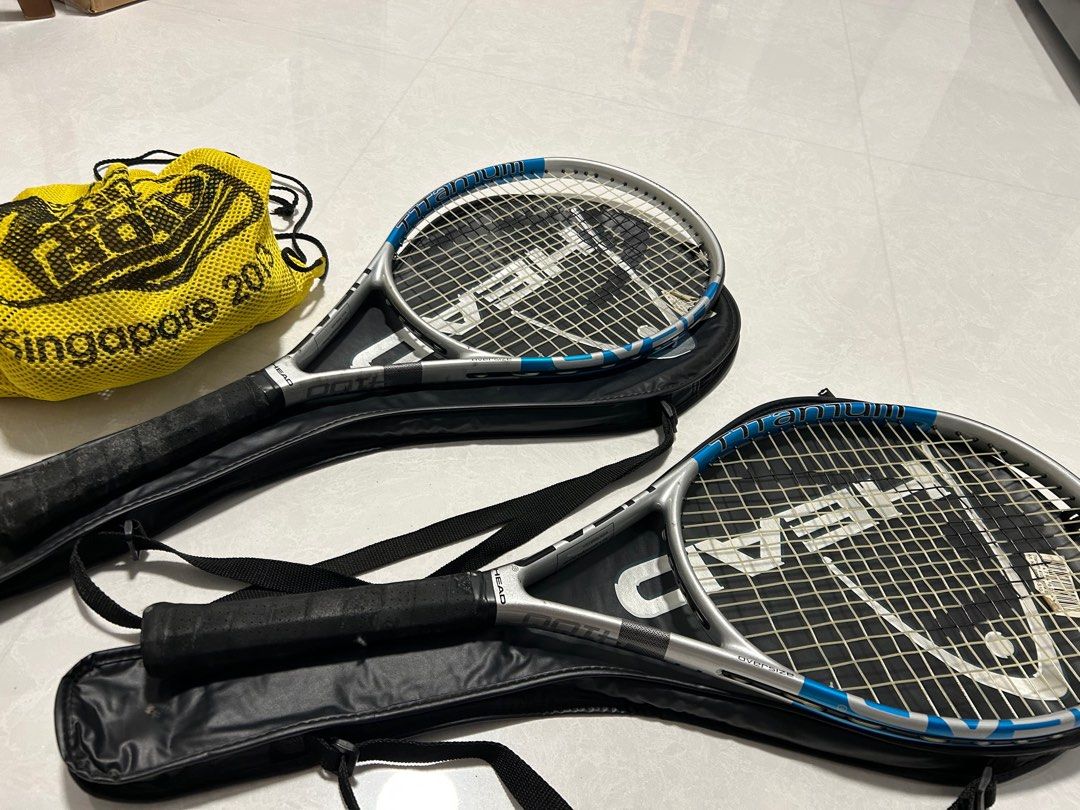 Head Titanium 4100 Tennis Racket, Sports Equipment, Sports & Games ...