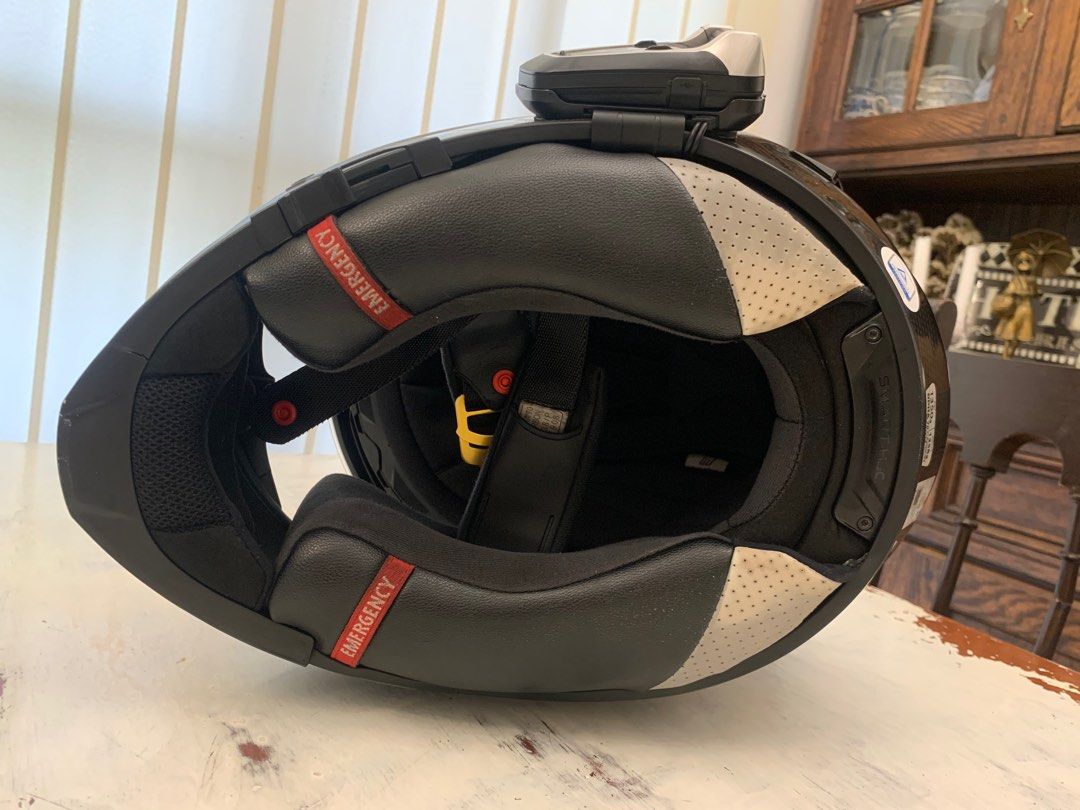 Helmet HJC RPHA 70 Carbon with Cardo, Motorbikes, Motorbike Parts ...