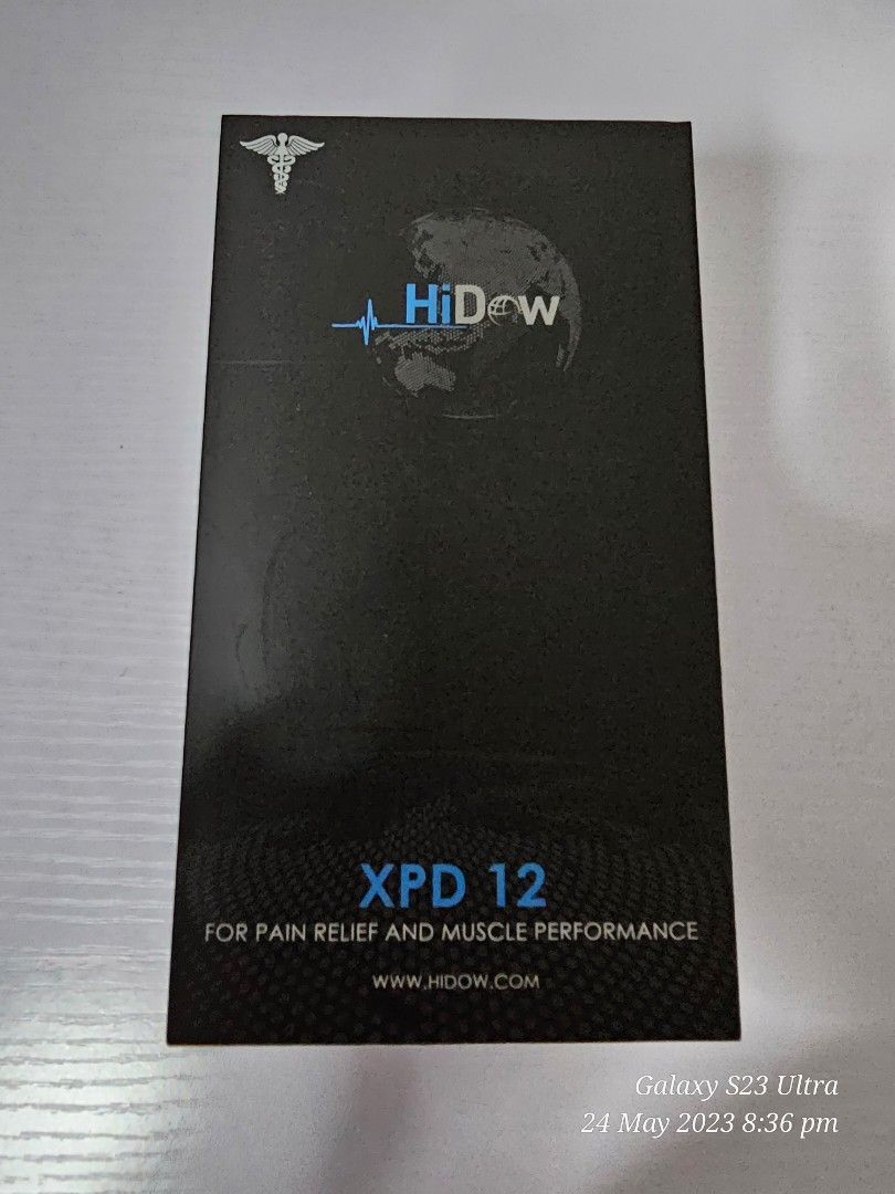 Hidow XPD 12, Health & Nutrition, Massage Devices on Carousell