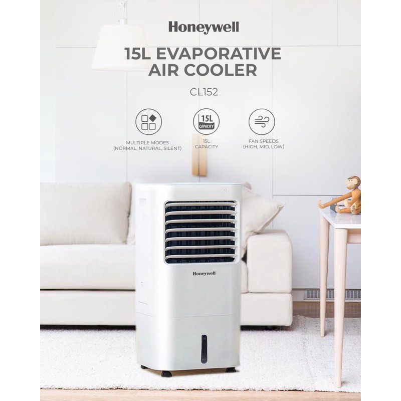 Honeywell Evaporative Ionizer Air Cooler CL152, TV & Home Appliances ...
