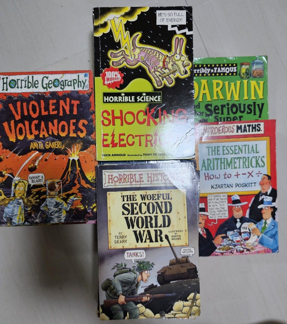 Horrible Science/Horrible Geography/Horrible Histories/Murderous Math ...