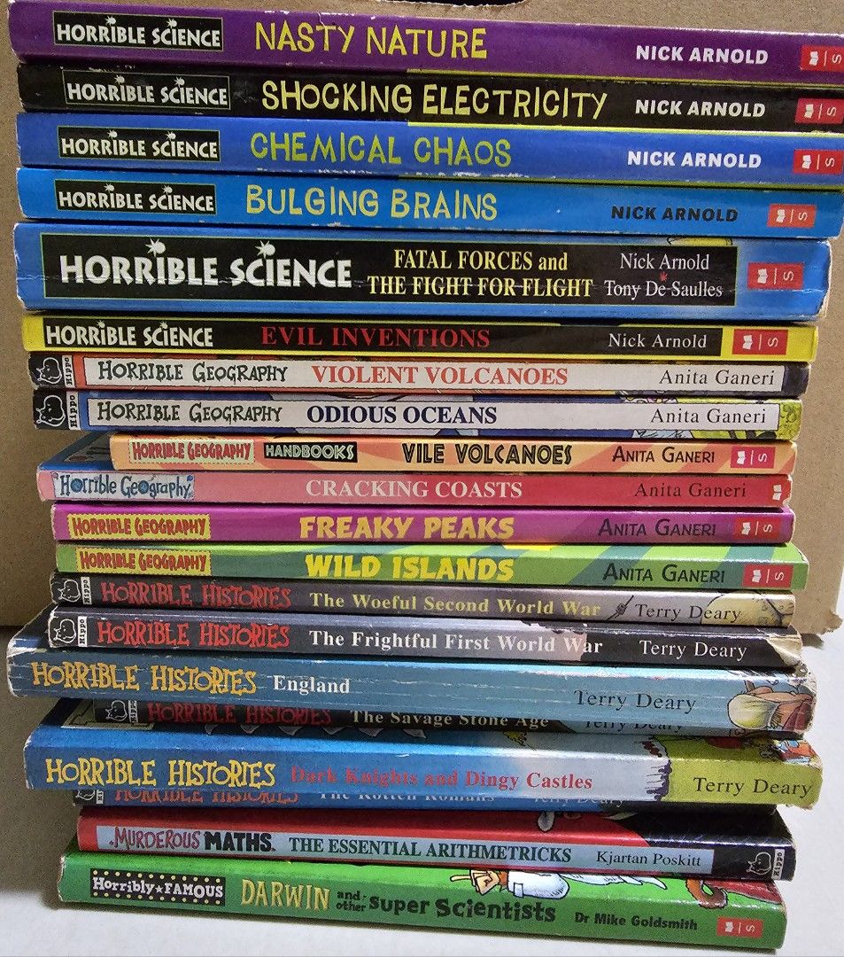 Horrible Science/Horrible Geography/Horrible Histories/Murderous Math ...