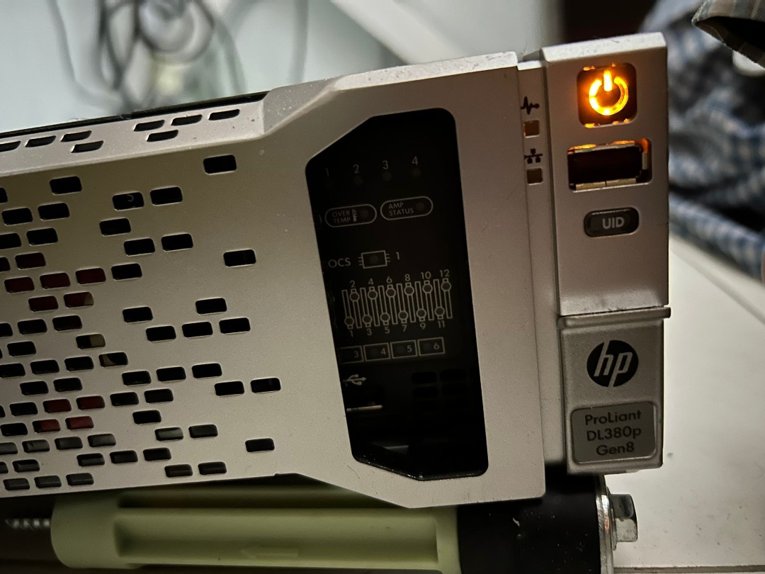 HP ProLiant DL380p Installed Proxmox VM, Computers & Tech, Desktops on Carousell