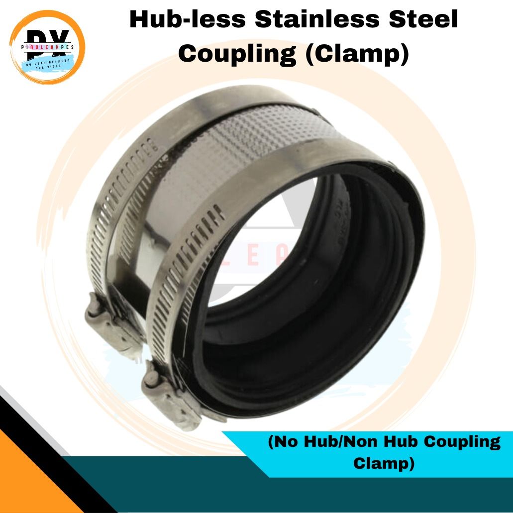 Hub-less Stainless Steel Coupling (Clamp), Commercial & Industrial ...
