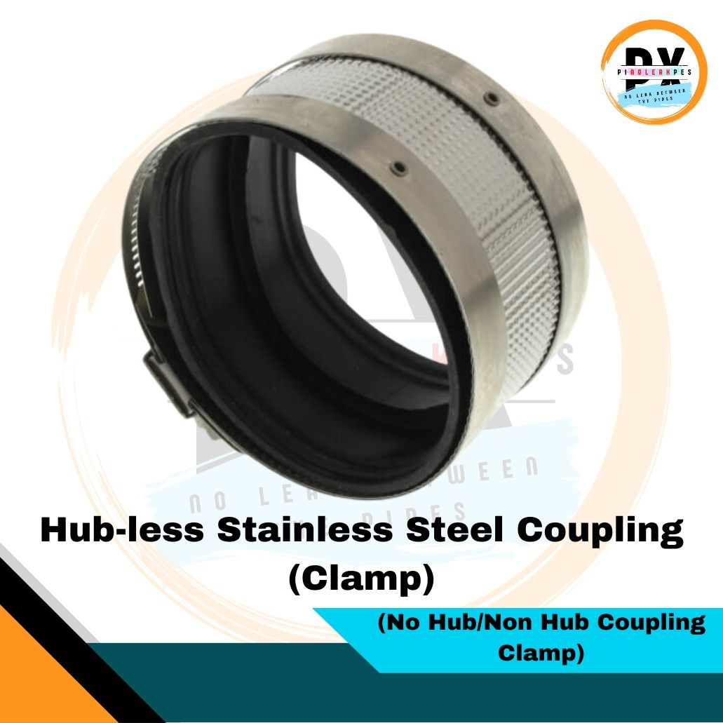 Hub-less Stainless Steel Coupling (Clamp), Commercial & Industrial ...