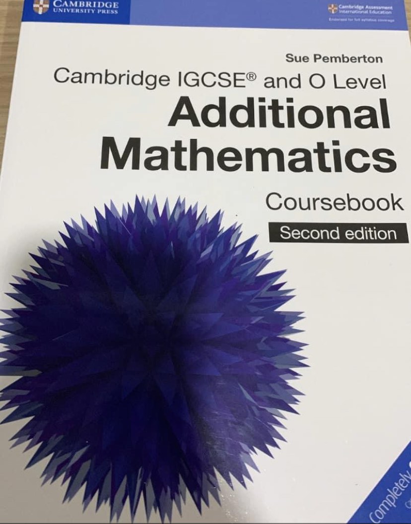 Igcse Add Math Text Book Hobbies And Toys Books And Magazines Textbooks On Carousell