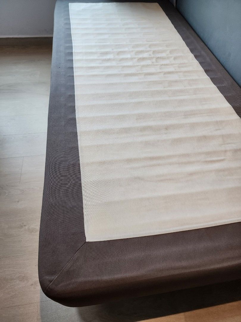 Like New IKEA Engerdal Single Bed Frame, Furniture & Home Living ...
