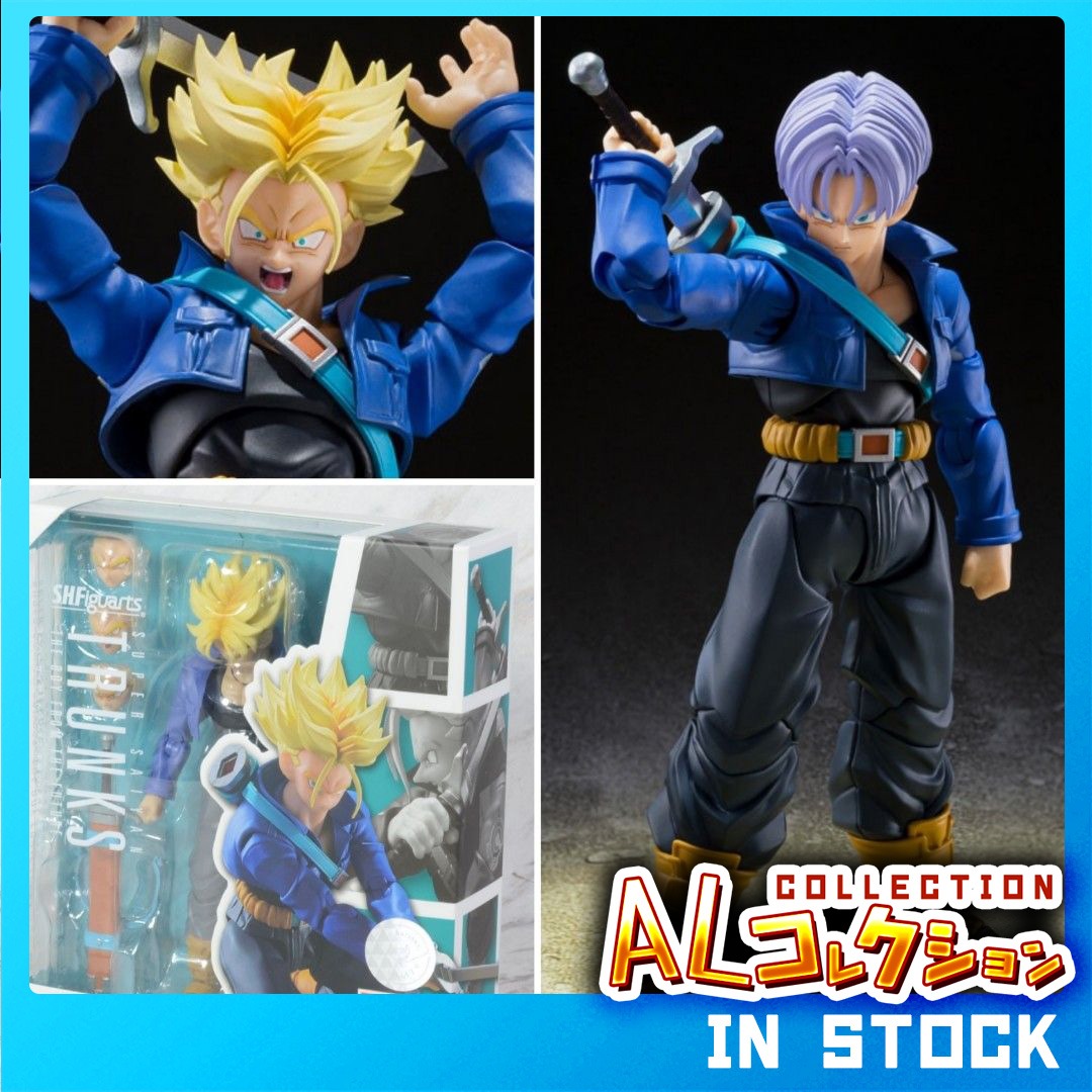 *in stock* SH Figuarts Dragonball Z Super Saiyan Trunks SHF, Hobbies ...
