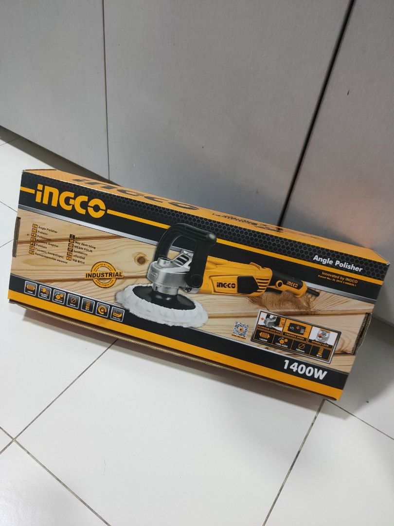 Ingco Angle Polish machine, Furniture & Home Living, Cleaning ...