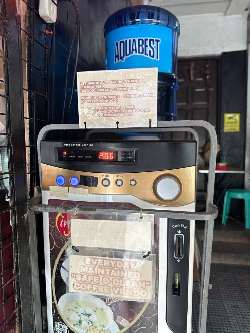 Injoy Coffee Vendo | old and new 5 pesos accepted | no issue on Carousell