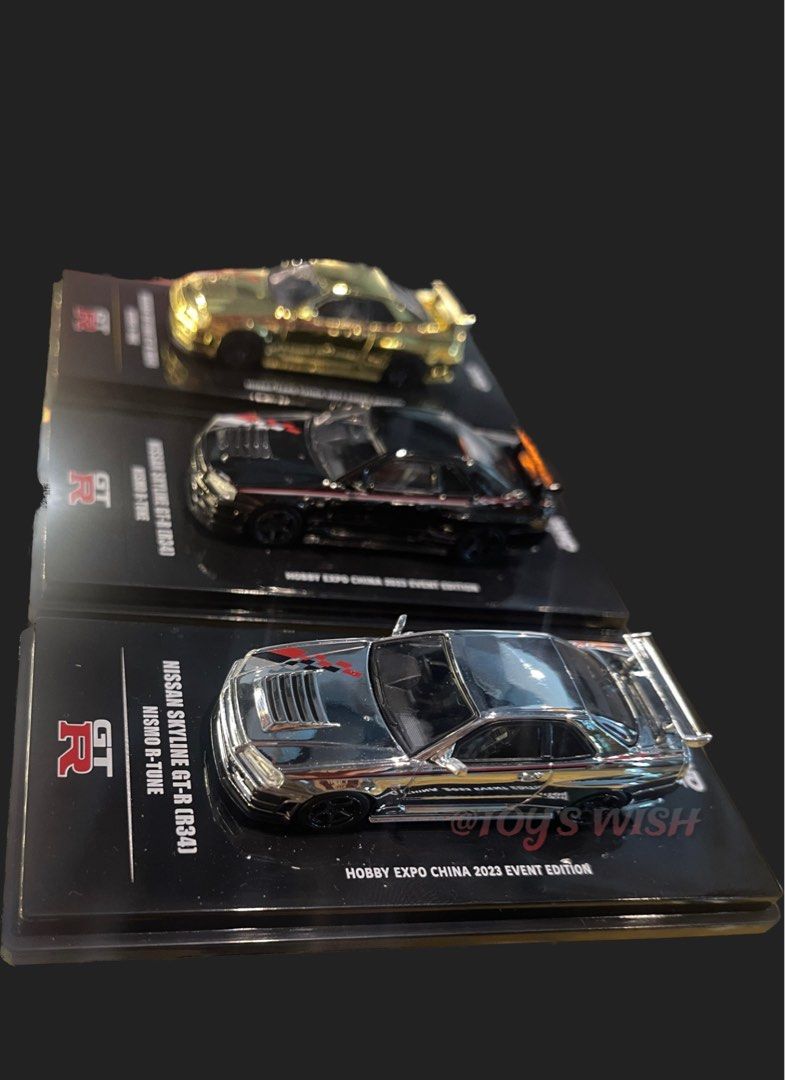 INNO64 Nissan Skyline GT-R(R34)NISMO R-Tune Chrome Plating[SILVER ...
