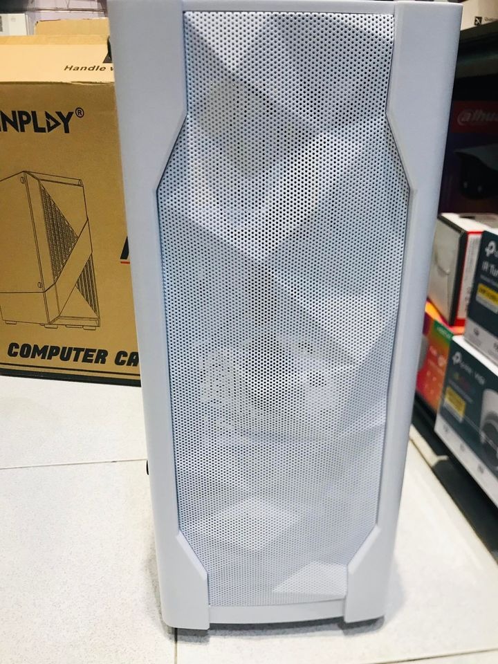 Inplay Meteor 03 ATX MicroATX Mini ITX Tempered Glass PC Case White on ...