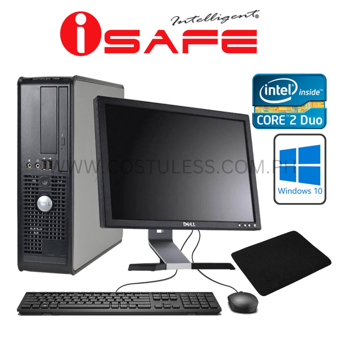 iSAFE Desktop Computer Set - DELL OPTIPLEX 380 SFF INTEL CORE 2DUO 2GB ...